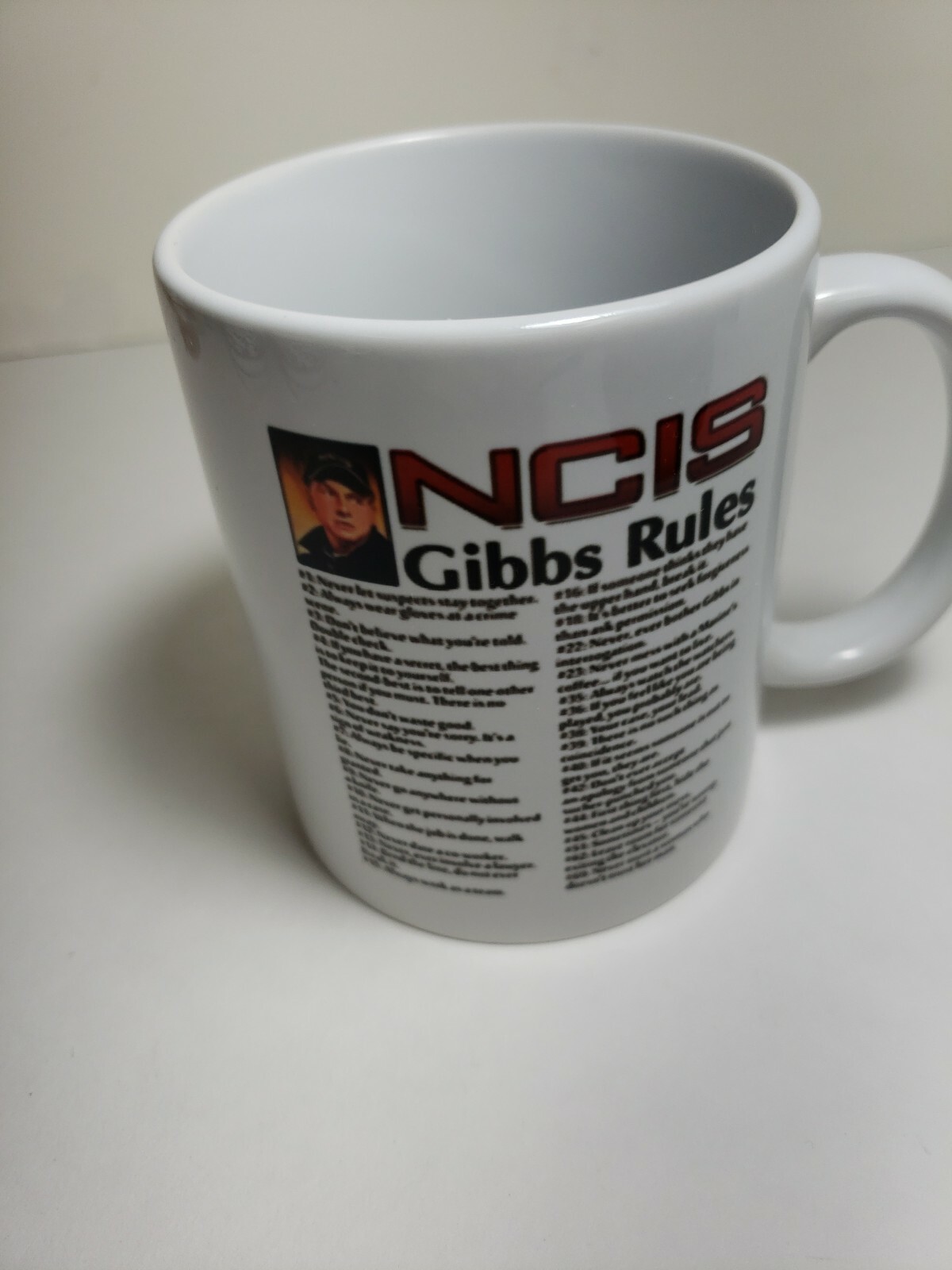 NCIS movie Gibbs Rules funny cute Leroy Jethro Gibbs Mugs Coffee Mug or ...