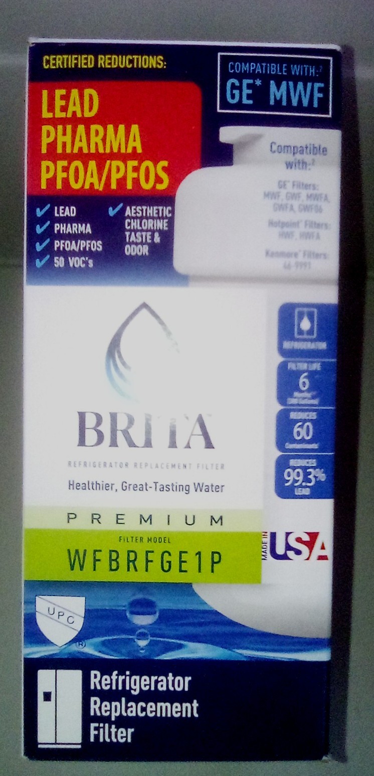Brita Refrigerator Replacement Filter, Model WFBRFGE1P | eBay
