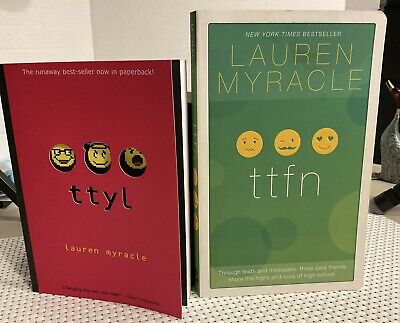 TTYL And TTFN Teen Stories Told Entirely Over Text- 2 Books By Lauren ...