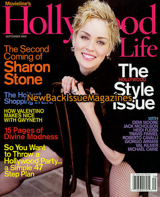 Hollywood Life 9/03,Sharon Stone,Val Kilmer,Nicholson,NEW | eBay