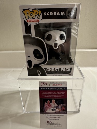 Ghostface Funko pop! # 51 signed And Quoted by Lee Waddell! JSA Cert ...