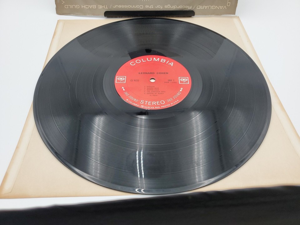 Leonard Cohen ~Songs Of~ Stereo 360 Sound Columbia-CS-9533 | eBay