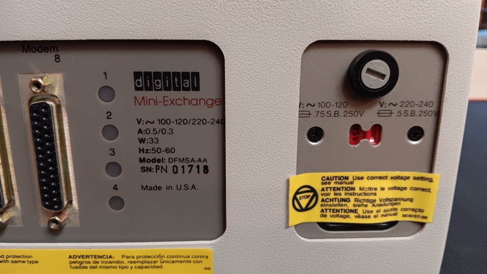 Dec Digital Equipment Corporation Mini-Exchange System DFMSA-AA | eBay