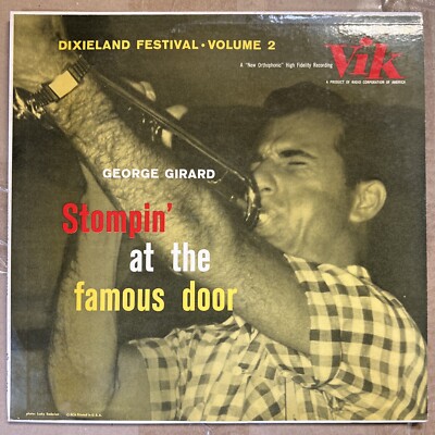 George Girard - Stompin’ At The Famous Door Lp Vik Dixieland Jazz vg+ ...