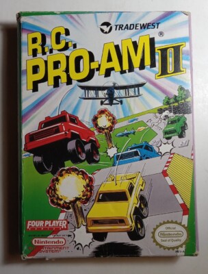 RC Pro-AM II 2 (Nintendo NES) Box ONLY, NO GAME, Authentic, RARE *READ ...