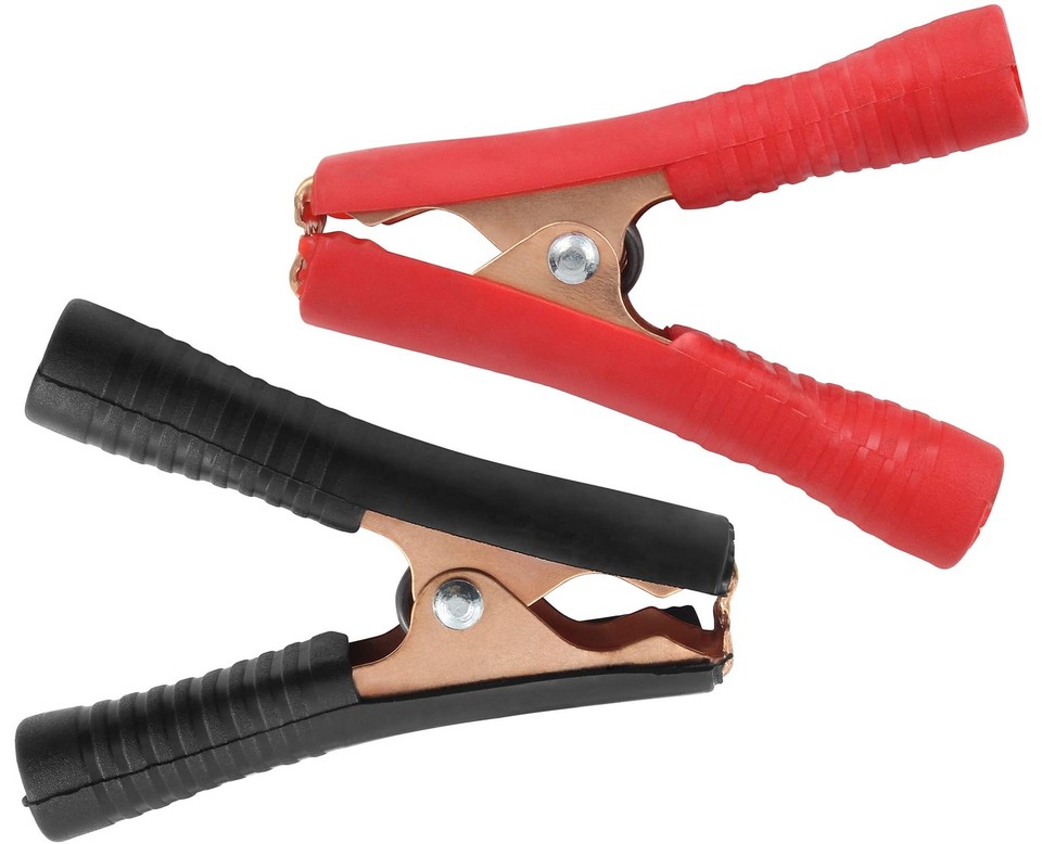 10Pcs 100A Insulated Alligator Clips Electrical Heavy Duty Alligator ...