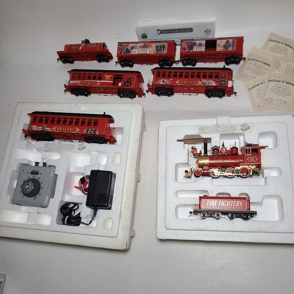 Bachmann Hawthorne Village On30 Locomotive Tender & Cars from Fire ...