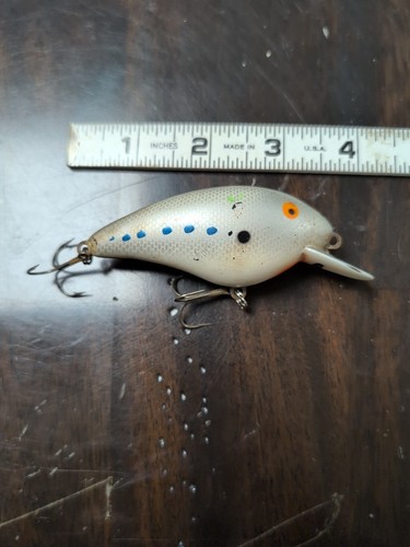 Vintage Heddon Big Hedd Head O One Knock Crankbait Shad Fishing Lure ...