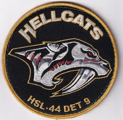 HSL-9 Det 9 Hellcats US Navy aviation helicopter patch | eBay