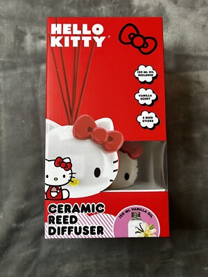 Hello Kitty Ceramic Reed Diffuser - Scent Oil And Reed Included | eBay