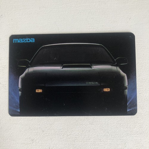 1990 Mazda RX7 Promotional Playing Card Deck Memorabilia Car ...