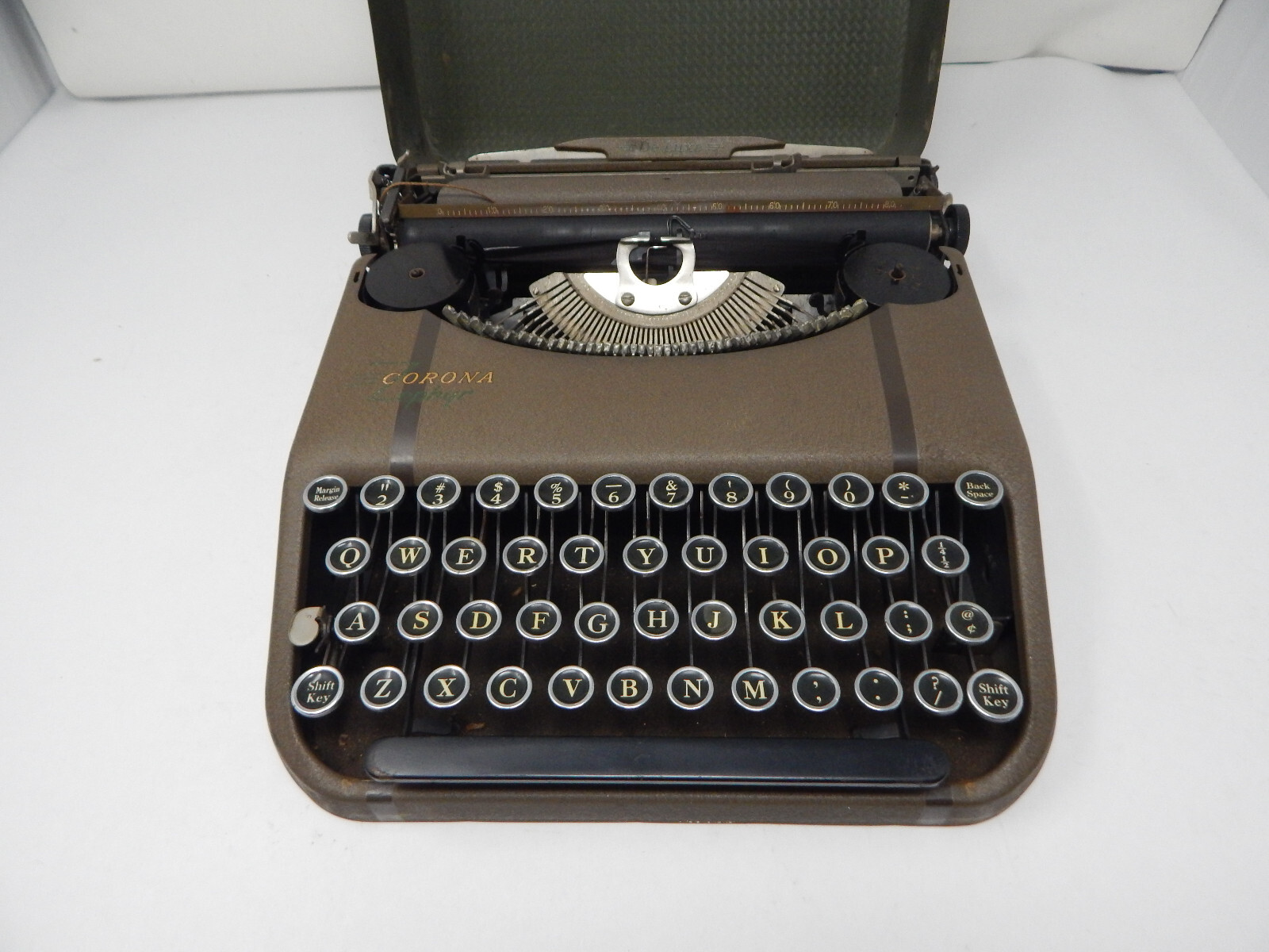 Vintage Smith & Corona Zephyr DeLuxe Ultraportable Typewriter 1938 Only ...
