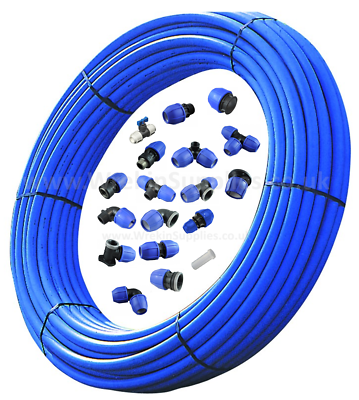 MDPE Plastic Poly Pipe Fitting 20mm 25mm 32mm 40mm 50mm 63mm Water Main ...