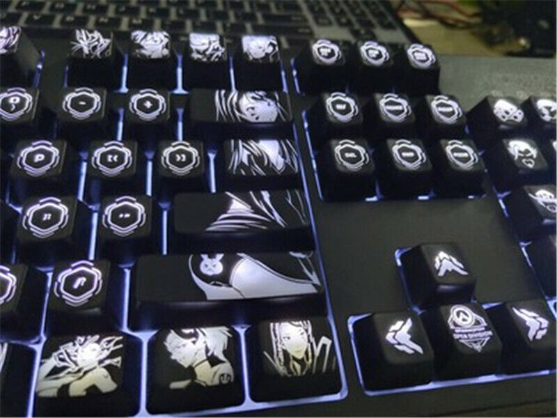 Anime Custom OW Overwatc Waifu Keycap Set For Mechanical Keyboard ...
