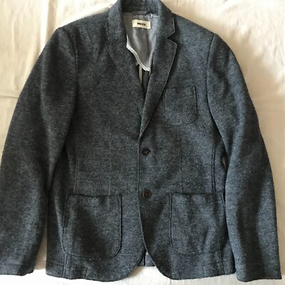 MEXX AMSTERDAM MEN'S SPORT WINTER JACKET BLAZER WOOL BROWN SMALL SIZE ...