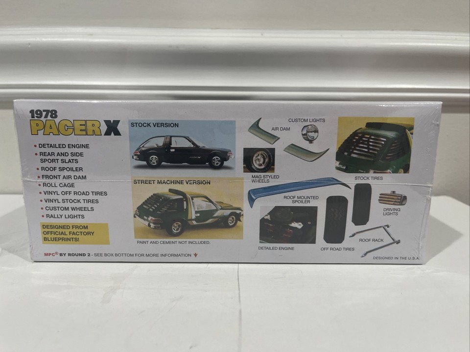 1978 AMC Pacer X MPC 1:25 Model Kit 1-7801 Sealed Box | eBay