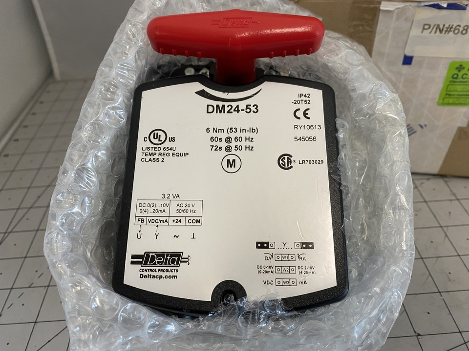 Delta Control Products Actuator w/ BV05-3-06 Valve PN: DM24-53 ASML 681 ...
