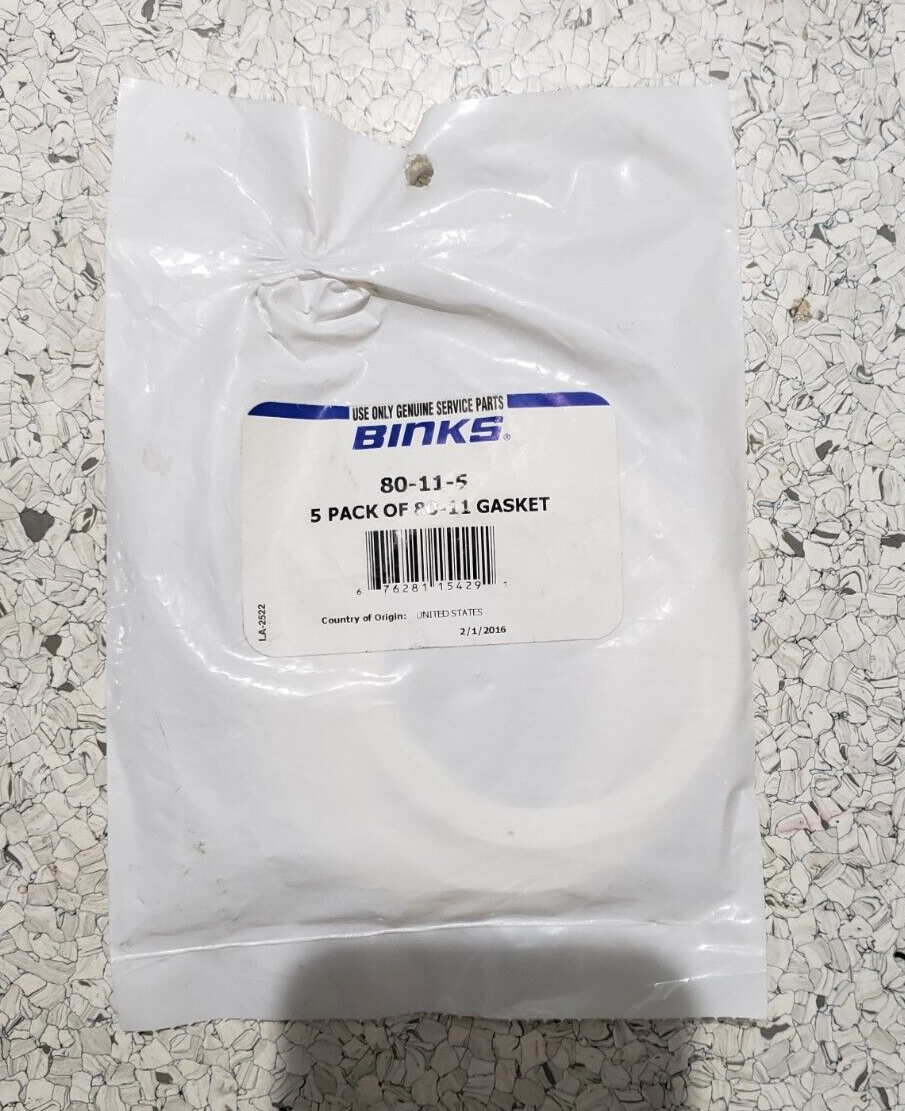 (LOT of 5) Binks 80-11 Pressure Cup Gasket,For Mfr No 98-1067 | eBay