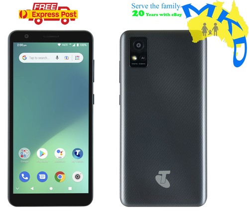 [ New UNLOCKED* ] Telstra Essential Smart 4 ZTE 5.5" GPS Bluetooth ...