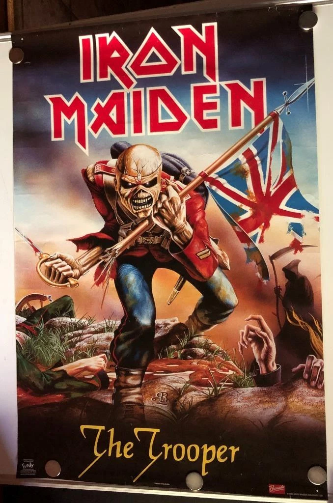 Iron Maiden The Trooper Poster