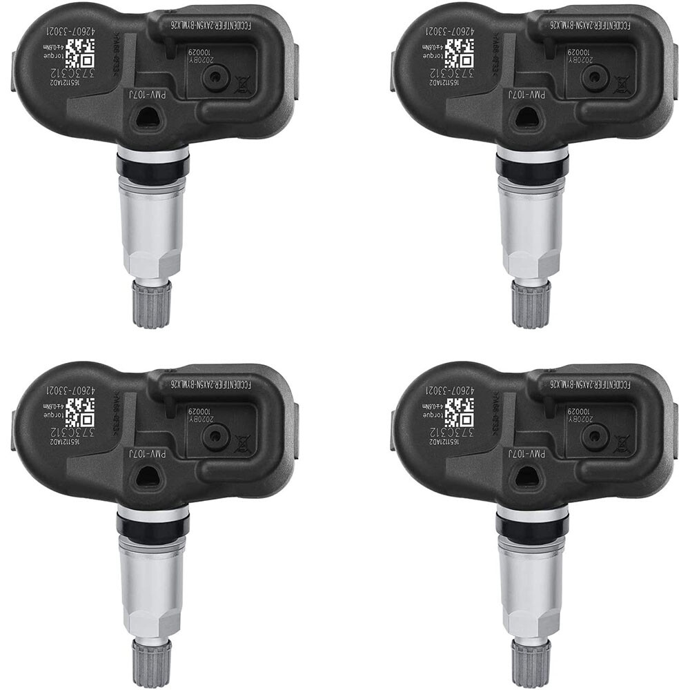 4PCS TPMS 42607-33021 PMV-107J For Toyota Lexus Tire Pressure monitor ...