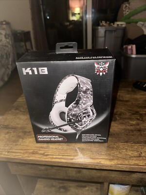 ONIKUMA K1B Pro Camo Elite Stereo Gaming Headset for PS4, Xbox, PC and ...