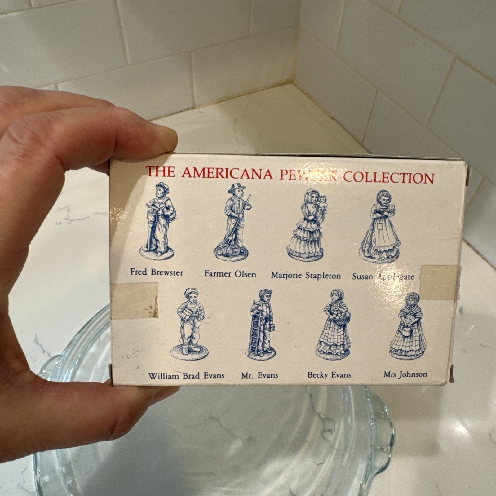 Vintage 1991 Liberty Falls Collection AH09 Set of 8 Solid Pewter ...