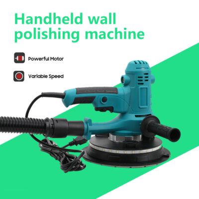 710W Electric Wall Ceiling Sander Drywall Sanding Machine 180mm Disc ...