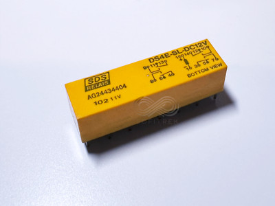 DS4E-SL-DC12V AG24434404 SDS RELAIS Signal Relay 12VDC 2A 4PDT Latching ...