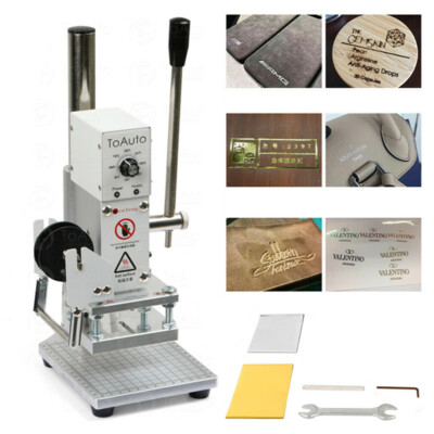 Leather Heat Press Machine Hot Foil Printing Stamping Logo Embossing ...