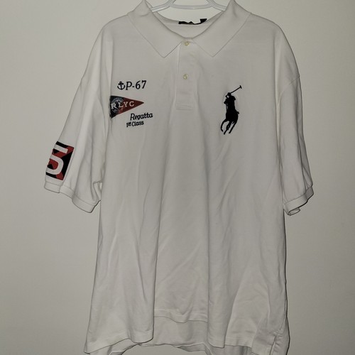 Polo Ralph Lauren Regatta 1st Class P-67 Big Pony Polo Men's Size Big ...