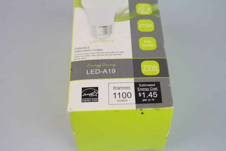 NexEco Light Bulb True Color CRI 90 1100 Lumens LED-A19 | eBay