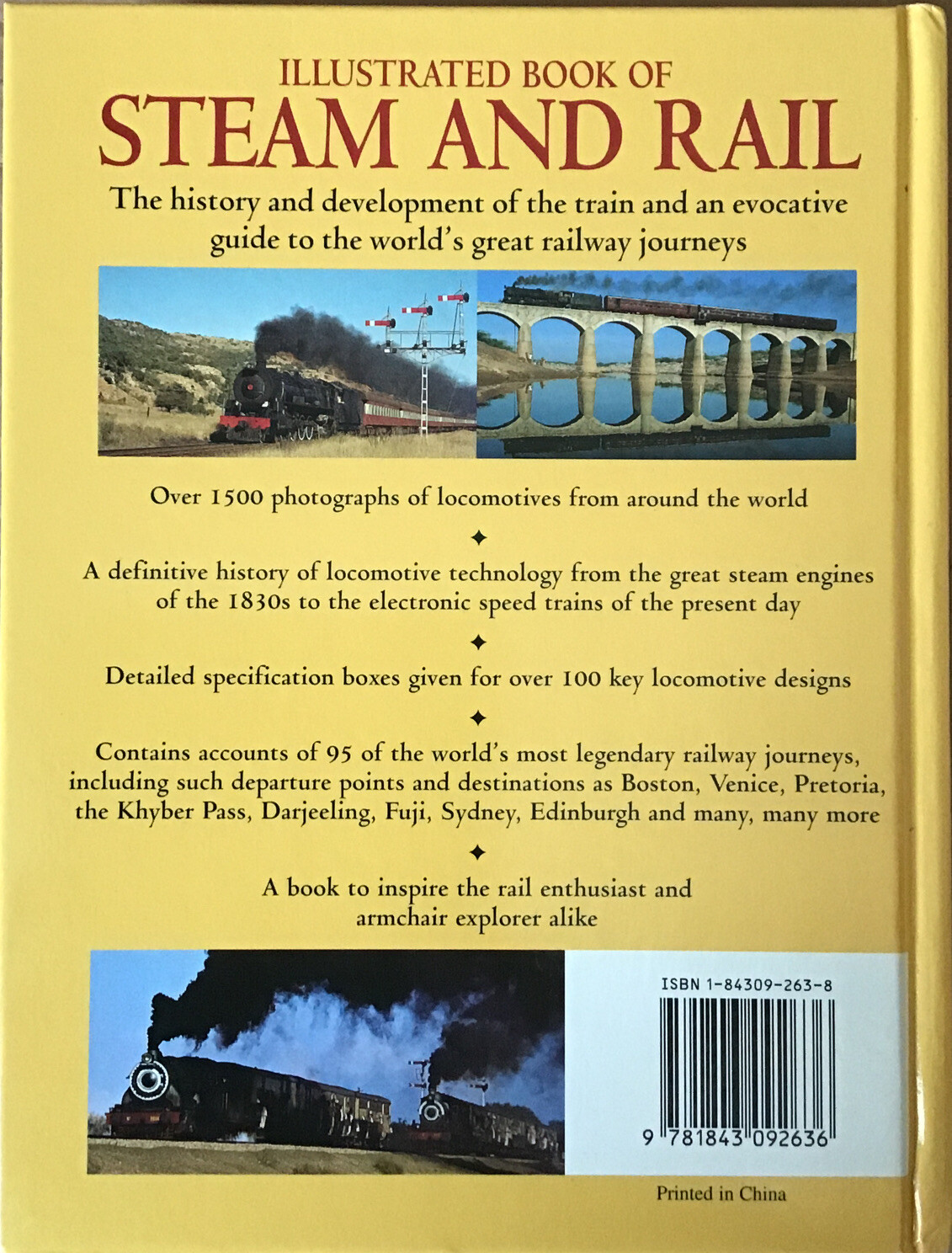 The Illustrated Book of Steam & Rail: The History and Development of ...