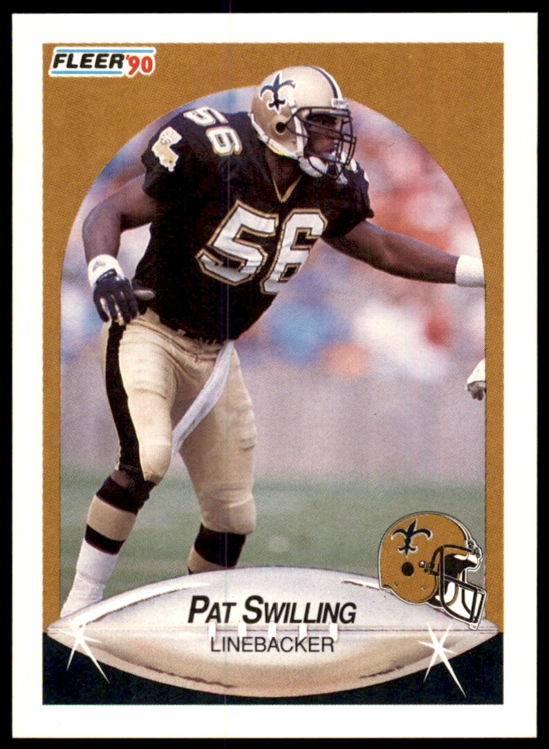 1990 Fleer #195 Pat Swilling SAINTS | eBay