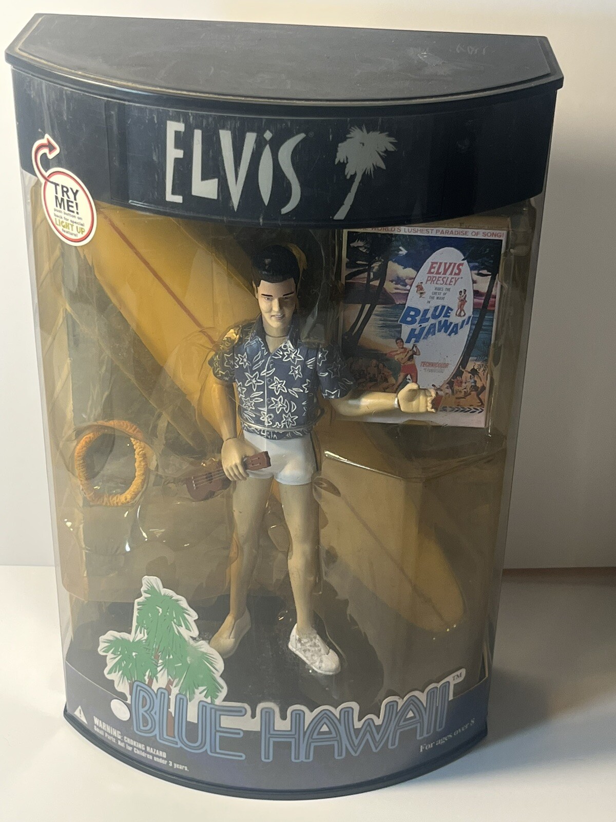 Blue Hawaii ELVIS PRESLEY" Action Figure Doll 2000 X-Toys New Sealed | eBay