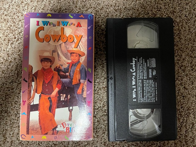 KidVision Dream Big I Wish I Were a Cowboy VHS 1995 30 Minutes Sid ...
