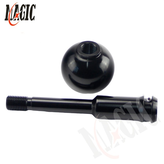 M14*1.5 Gear Shifter Extension Stick Straight Lever Shift Knob for VW ...