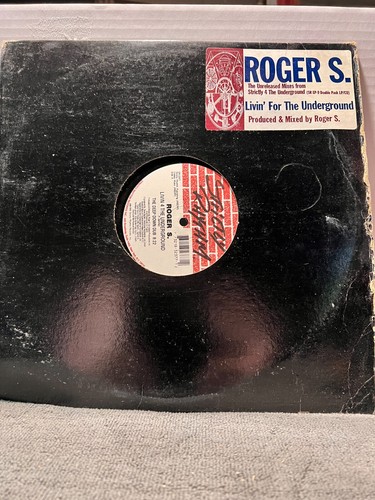 A8 Roger S: Livin 4 The Underground, 1995 Strictly Rhythm Records ...