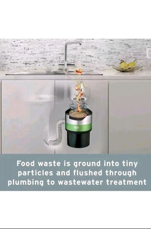 InSinkErator Model 66 Food Waste Disposer Unit Kitchen Sink with Air ...