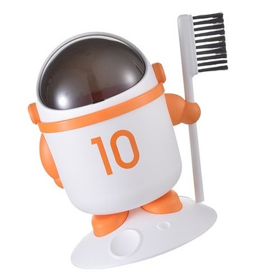 Cartoon Astronaut Trash Can Small Desktop Trash Bin Storage Bin with ...