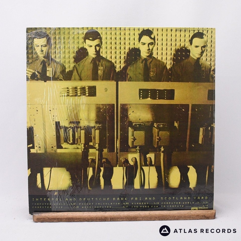 Kraftwerk Computer World A1U B1U LP Album Vinyl Record 1981 EMC 3370 ...