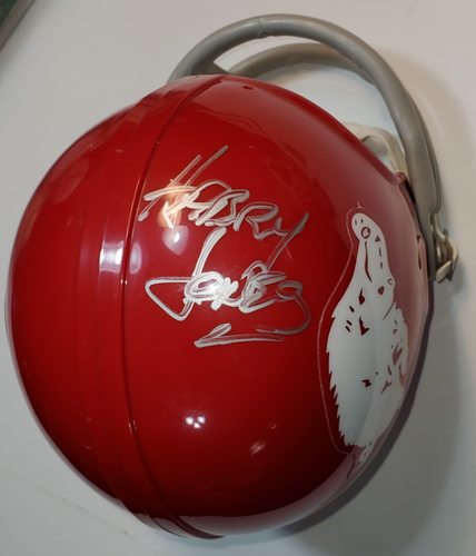ARKANSAS RAZORBACKS RB HARRY JONES SIGNED AUTO MINI HELMET ANOTHER 1964 ...