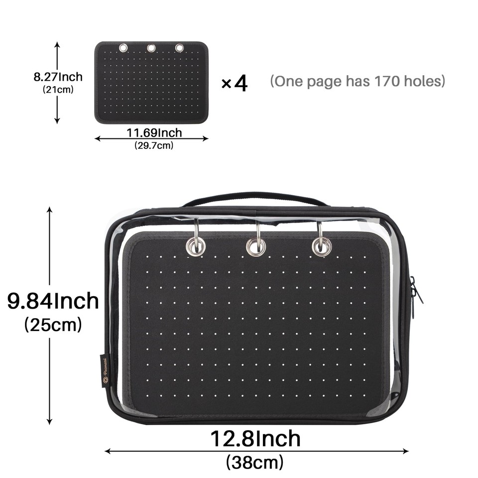 Enamel Pin Display Pages Pin Carrying Case Pins Collection Storage ...