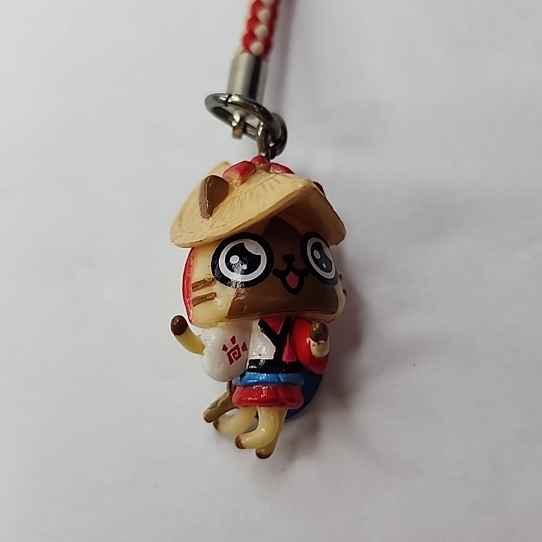 Monster Hunter 1" Airou Palico Felyne Tokushima Tan Figure Keychain ...