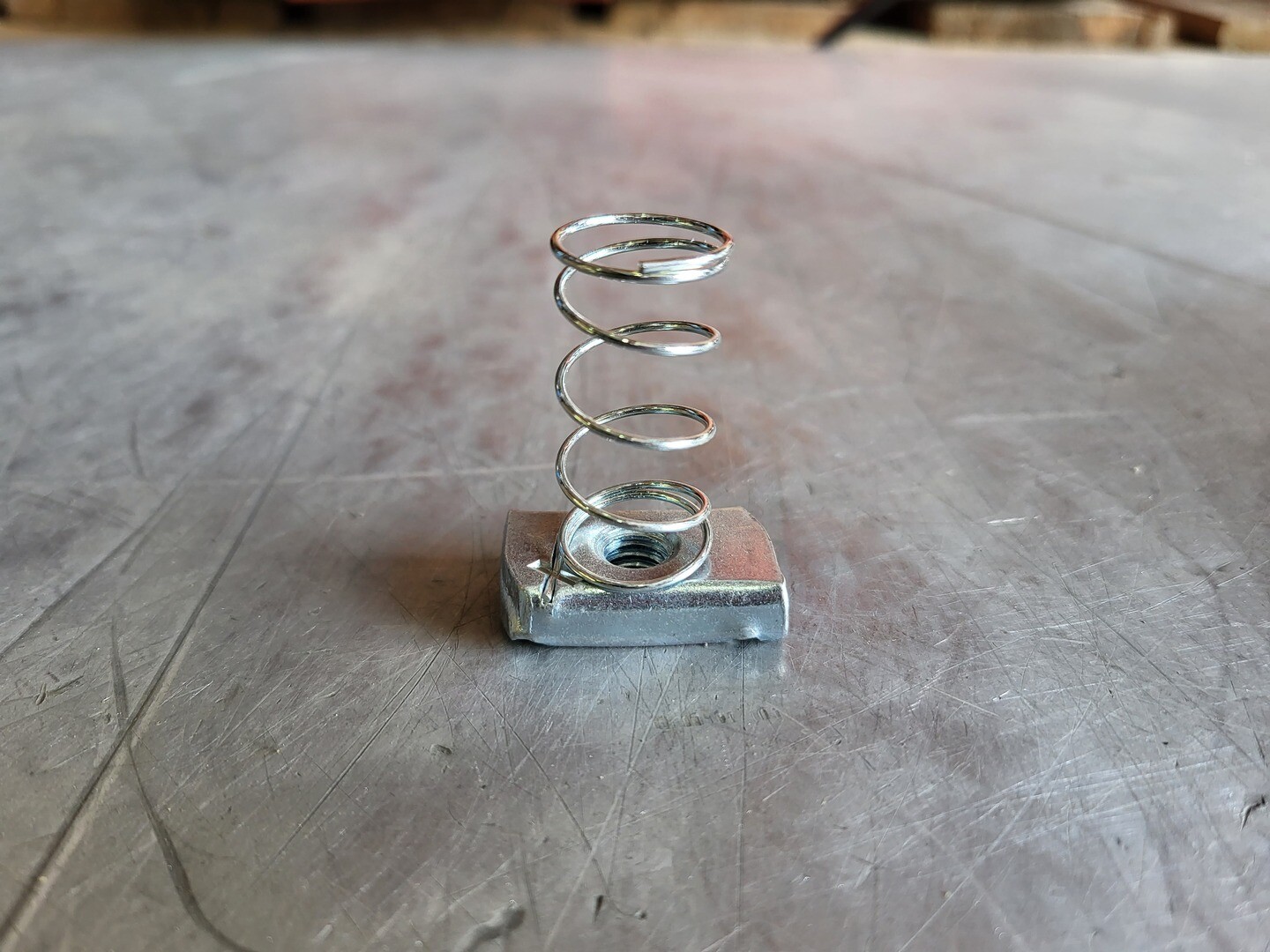 B-LINE 3/8" Channel Spring Nut N228(3/8)ZN (Box of 92) 105077 for sale ...