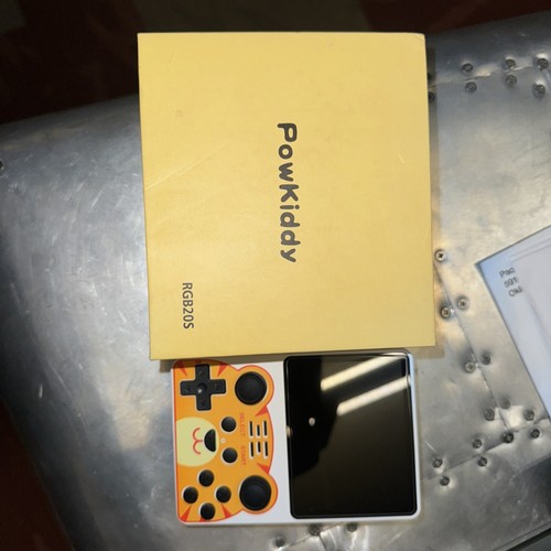 Powkiddy RGB20S Retro Handheld Emulator Game Console Black & White | eBay