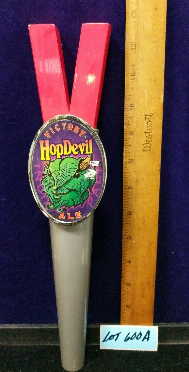 Victory HopDevil Hop Devil Ale IPA Pale Beer Tap Bar Pub Handle Lot ...