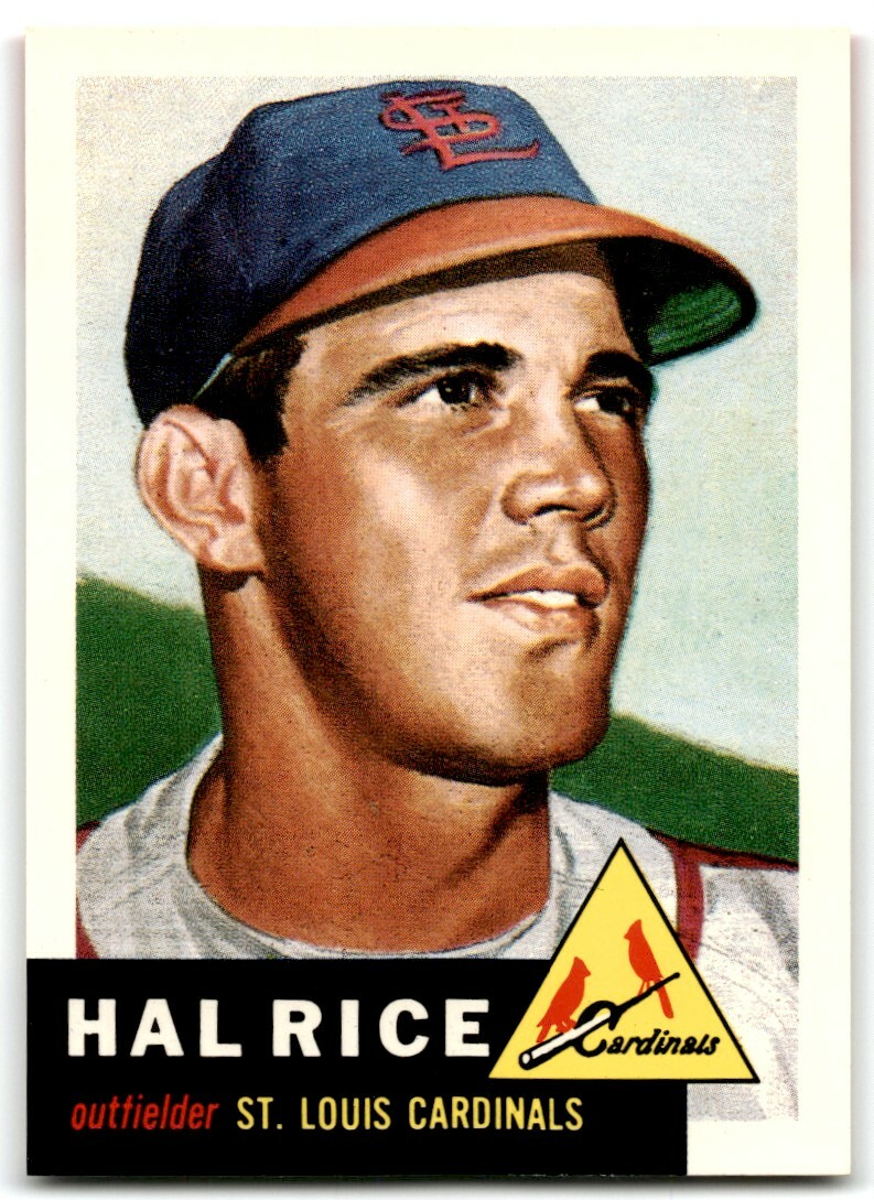 1991 TOPPS ARCHIVES 1953 HAL RICE ST. LOUIS CARDINALS #93 | eBay