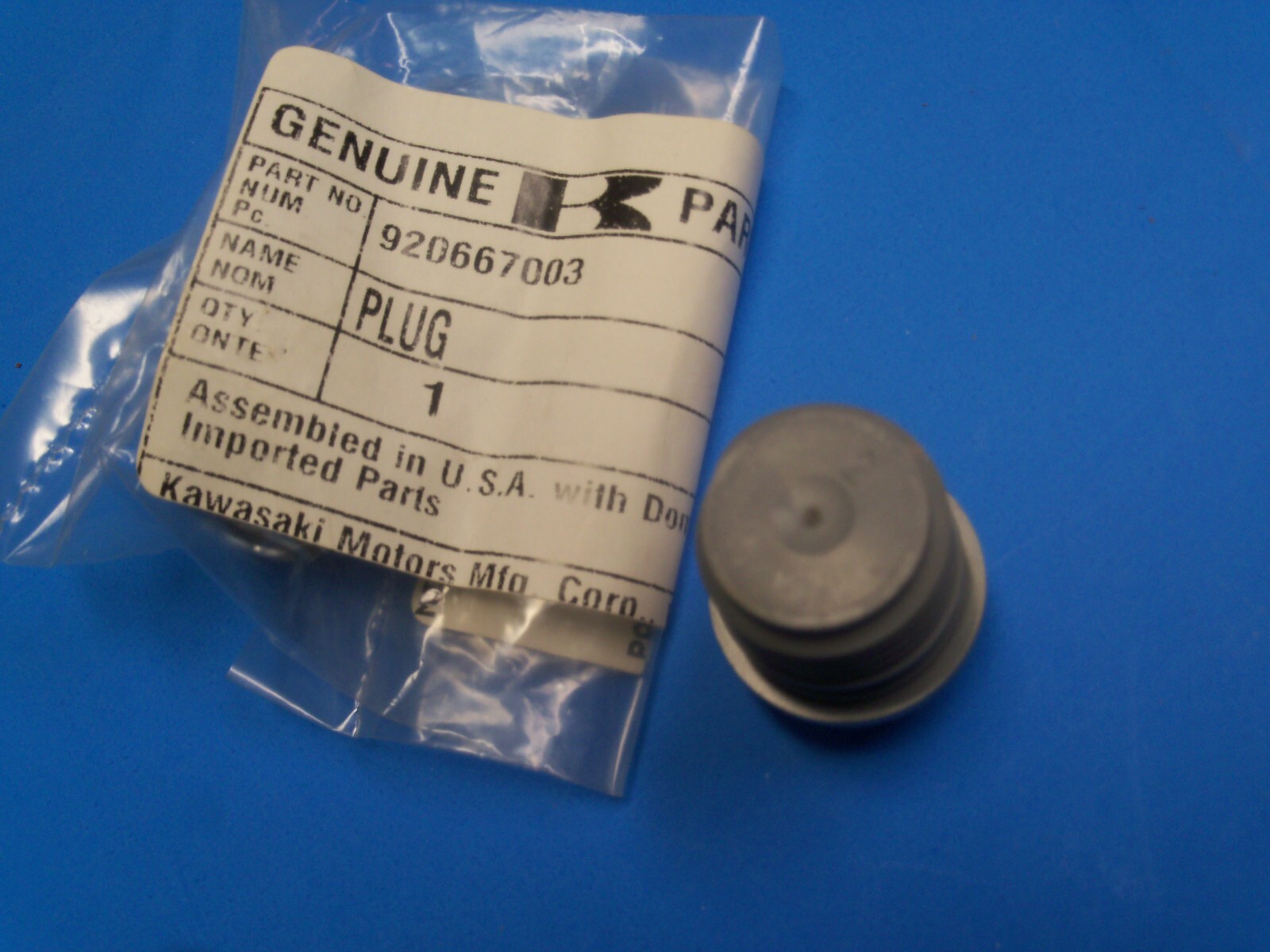 Kawasaki Drain Plug OEM 92066-7003 for sale online | eBay