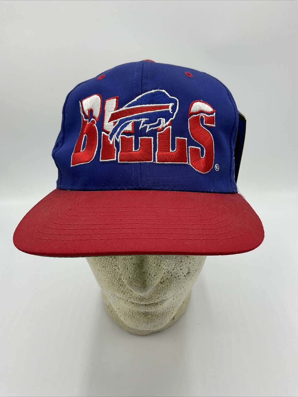 Wow! 1990s Vintage Team NFL Buffalo Bills Hat Snapback Quake The e Cap ...